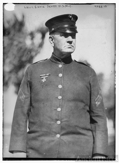 Lt. Edwin Denby, USMC