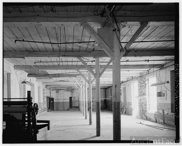 13. Interior view of Picker House, second floor, looking...