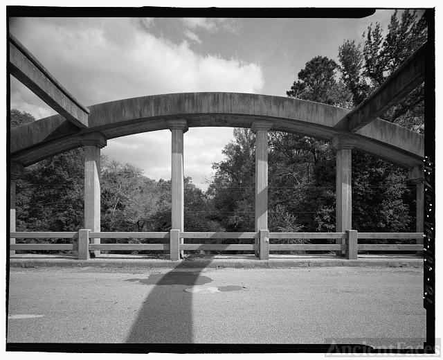 21. Interior elevation of arch showing spandrel columns,...