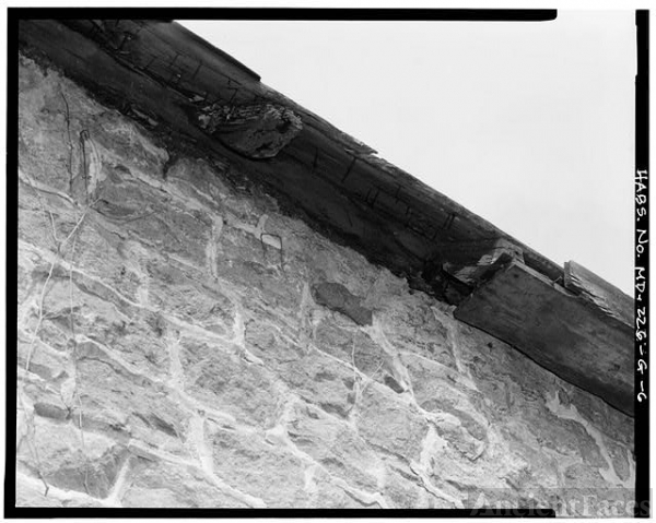 6. EXTERIOR DETAIL OF EAVE ON SOUTHWEST ELEVATION