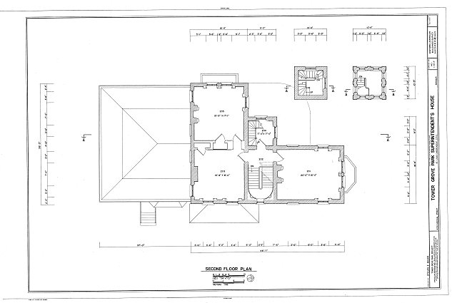 HABS MO,96-SALU,46F- (sheet 3 of 8) - Tower Grove Park,...