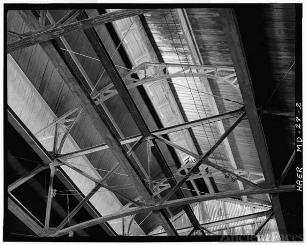 2. INTERIOR VIEW LOOKING UP INTO MONITOR. - Baltimore