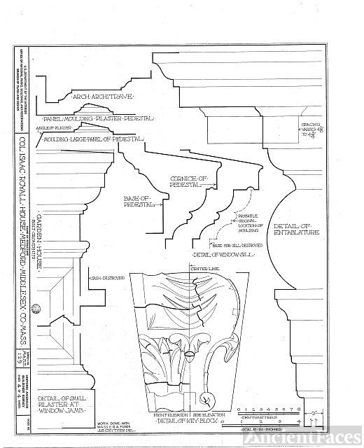 HABS MASS,9-MED,1A- (sheet 4 of 4) - Colonel Isaac Royall...