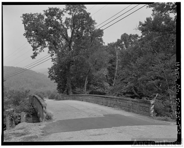 3. Deck view of Luten Bridge at Oconaluftee Residence...