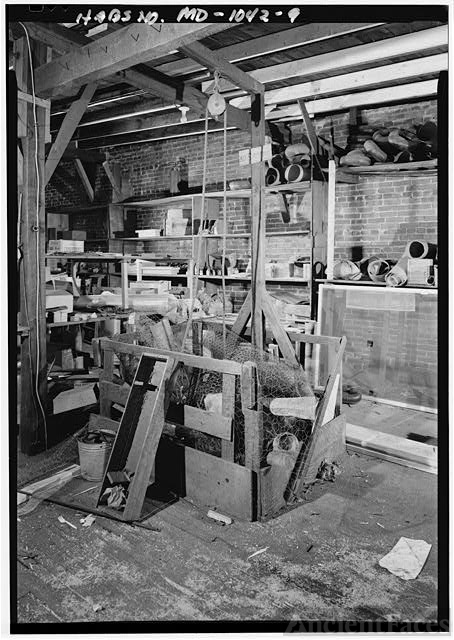 9. INTERIOR VIEW, SECOND FLOOR, VIEW OF CARGO LIFT, REAR...