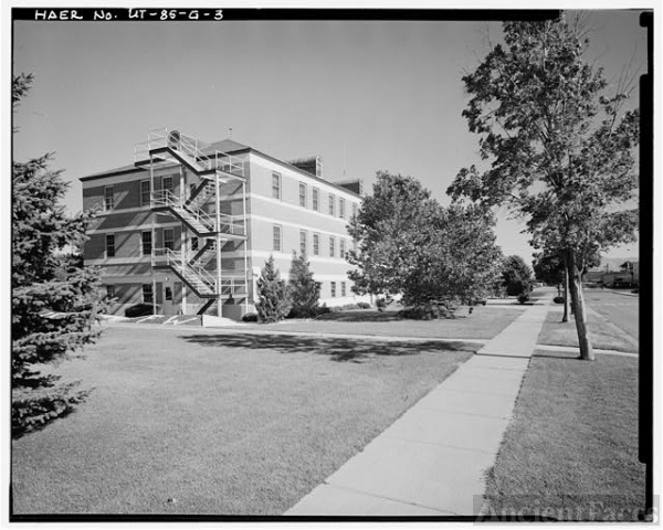 3. SOUTH AND EAST FACING SIDES. - Hill Field, Barracks