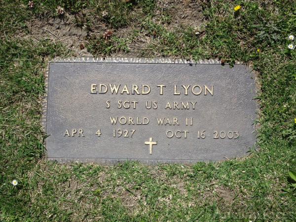 Edward T Lyon (1927 - 2003) - San Francisco County, California | 1 Memory, 1 Follower, Gravesite ...