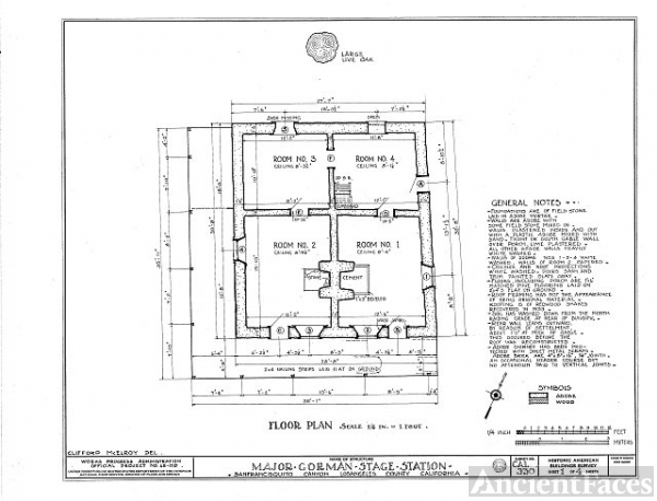 HABS CAL,19-ELIZ.V,1- (sheet 1 of 4) - Major Gorman Stage...