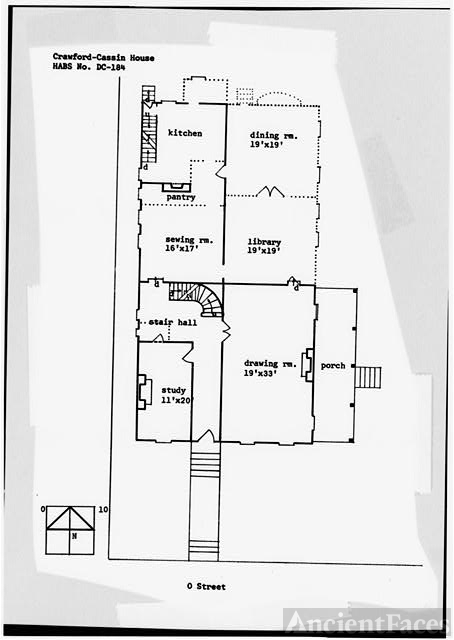 6. Historic American Buildings Survey FIRST FLOOR PLAN...