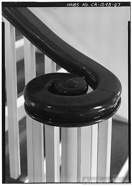 7. STAIRWAY HANDRAIL DETAIL - U.S. Naval Hospital,...