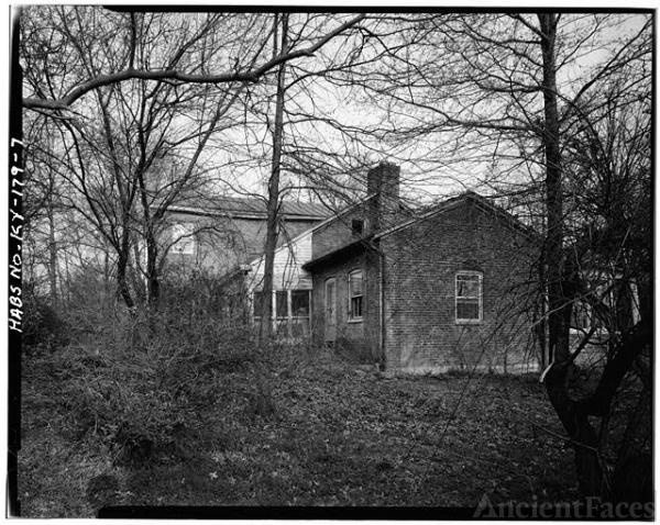 7. Three quarter rear view, taken from the northwest