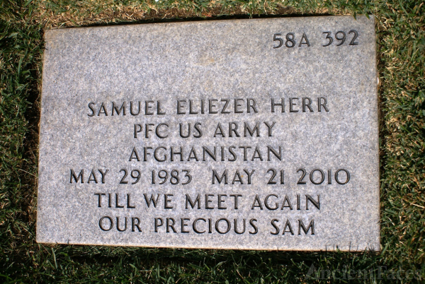 Samuel E. Herr Gravesite
