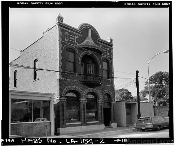 2. Front and side(partial) elevations - Bank of...