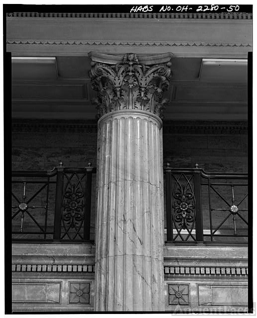 50. DETAIL, BANKING ROOM, COLUMN AND CAPITAL - Terminal...