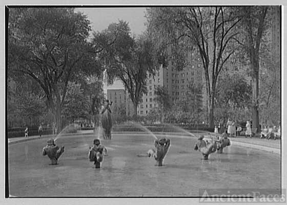 Parkchester, Bronx, New York. Fountain III