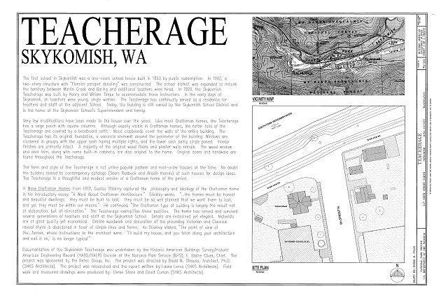 cover sheet with vicinity map, site plan, and historical...
