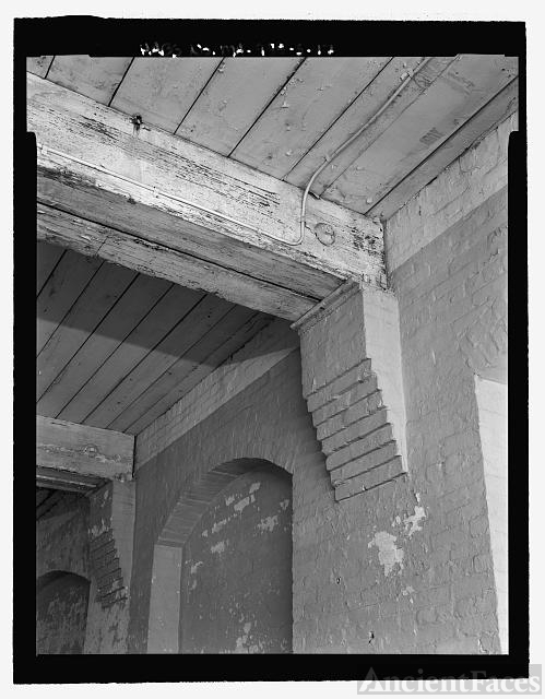 Interior detail, 4th typical bracket to rafter detail....