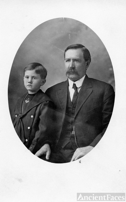 Unknown Father & son