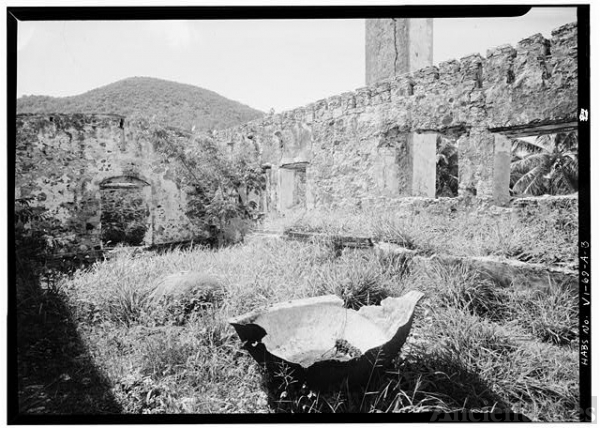 3. INTERIOR OF BOILING HOUSE WITH BOILING BENCH TO THE...