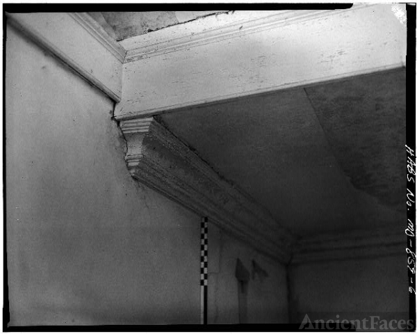 6. GROUND FLOOR, STAIR HALL, PLASTER CORNICE - Rose Hill,...