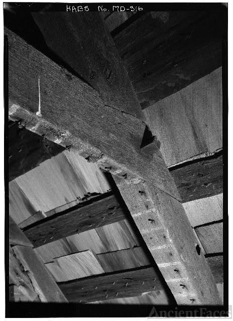 26. April 1978 DETAIL OF ATTIC ROOF FRAMING AT JOINT,...