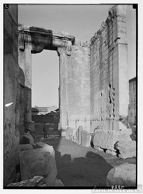 Turkey. Ankara. Temple of Augustus Caesar.