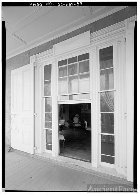 59. DETAILED VIEW OF FIRST FLOOR SOUTH (FRONT) PORCH...