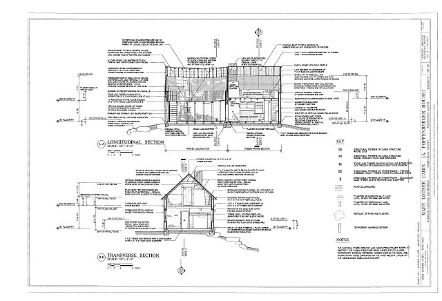 HABS MD,22-ANTI.V,2- (sheet 5 of 5) - Mary Locher Cabin,...