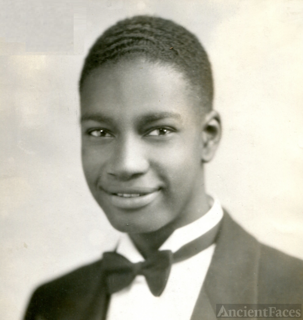 A restored portrait of Kenneth Spencer.