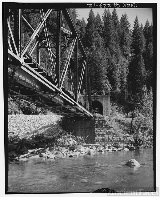 12. Oblique view of Bridge Number 310.58, showing...
