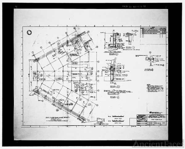 53. Photocopy of Structural drawing, dated August 6, 1976...