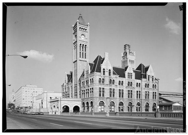 3. West front and south side - Union Station, 1001...