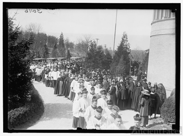 FRANCISCAN MONASTERY. SCENES AT BISHOP TURNER'S CONSECRATION