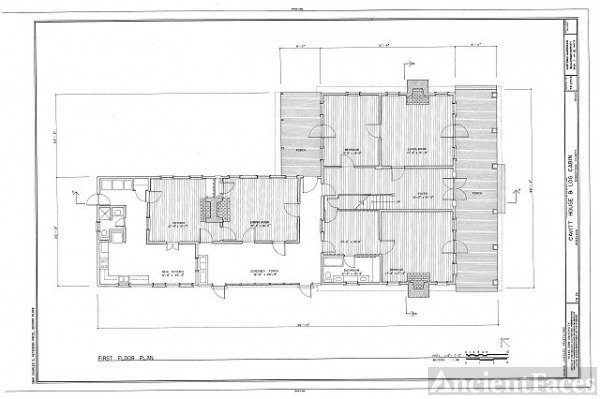 HABS TEX,198-WHEEL,1A- (sheet 1 of 10) - Cavitt House,...