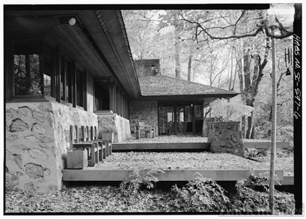 6. SOUTHWEST (FRONT) PORCH, LOOKING SOUTH - Broad Margin,...