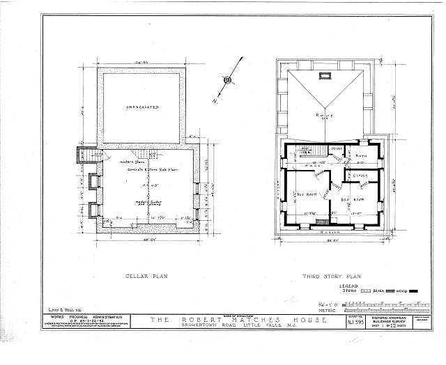 HABS NJ,16-LITFA,3- (sheet 1 of 12) - Robert Matches...