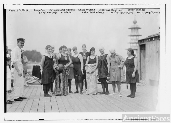 Capt. S.O. Morris, Edna Cole, Mrs. Lillian Howard, Elsie...