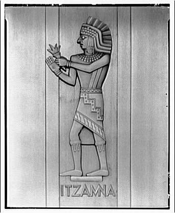 Library of Congress (John Adams Building). Figure of...