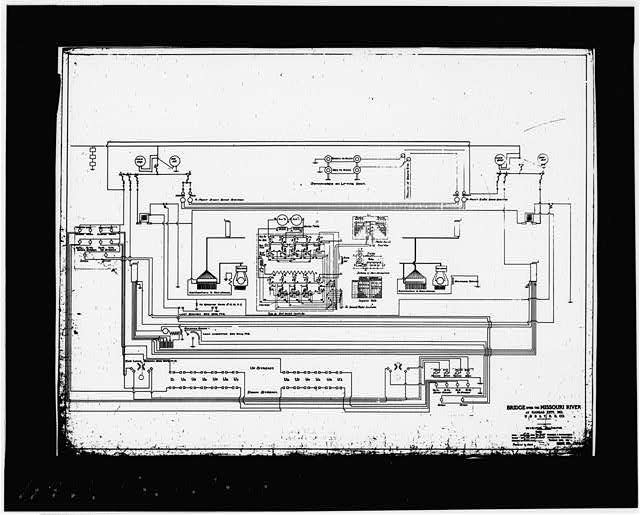 91. Photocopy of drawing (original plan M17) WIRING...