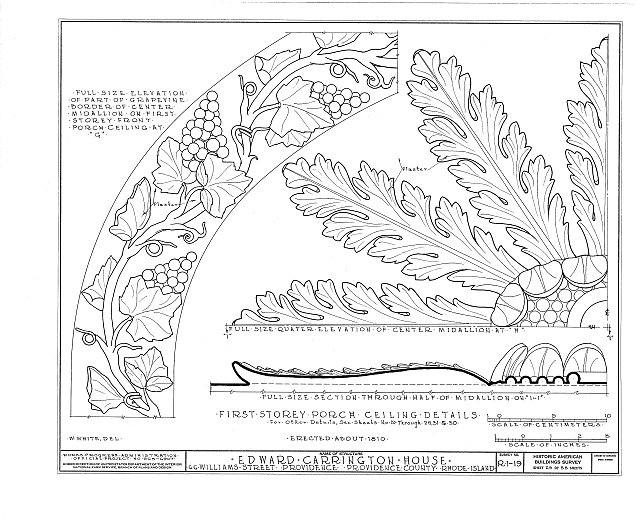 HABS RI,4-PROV,25- (sheet 29 of 55) - Edward Carrington...