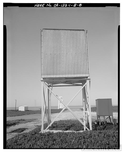 8. SOUTH SIDE OF EAST PHOTO TOWER; ELECTRICAL POWER BOX...