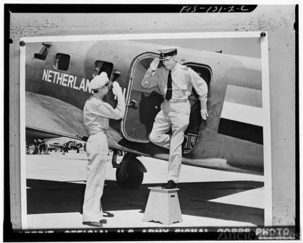 Midland Army Flying School, Texas. Major General L.H. Van...
