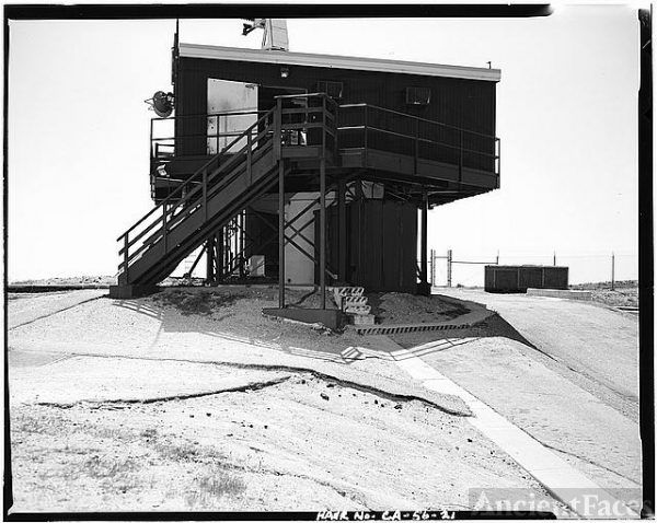 21. VIEW OF RADAR TOWER PLATFORM, LOOKING SOUTH Everett...