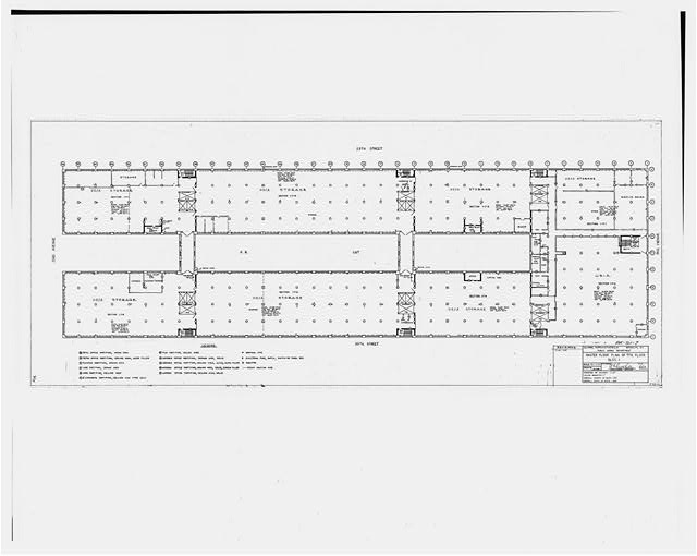 48. Master plan of 7th floor, building 1, U.S. Naval...