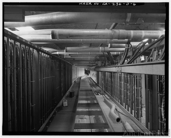 6. CABLE RACK, MEZZANINE LEVEL, INTERIOR OF TEST STAND...
