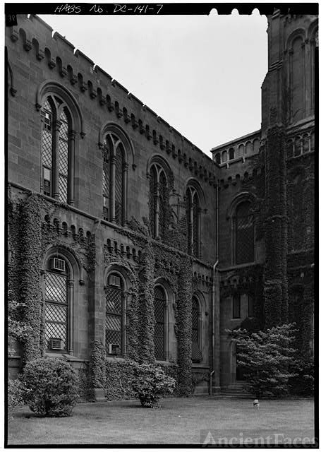 7. DETAIL, NORTH FRONT, EASTERN PORTION OF MAIN BLOCK,...