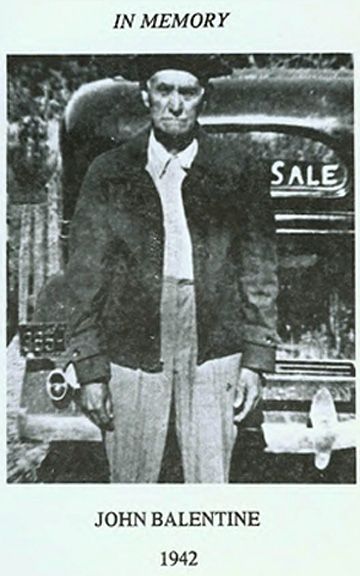 John Balentine, Tennessee 1942