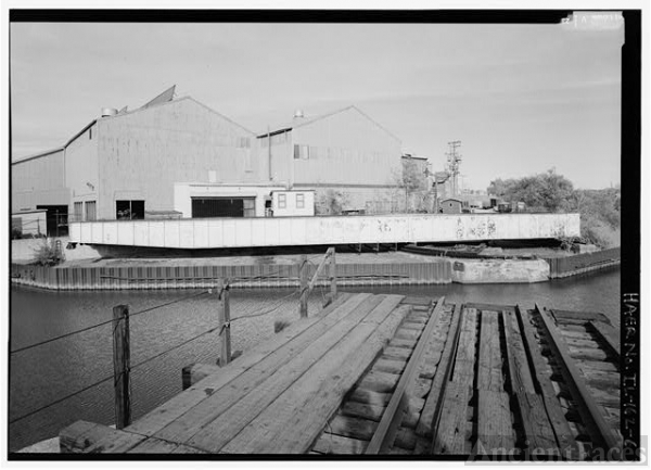6. VIEW FROM WESTERN ABUTMENT, SHOWING SIDE ELEVATION OF...