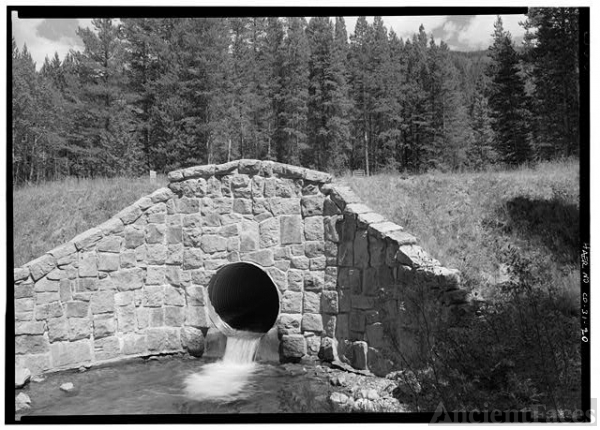20. TIMBER CREEK CULVERT, FACING EAST. - Trail Ridge...