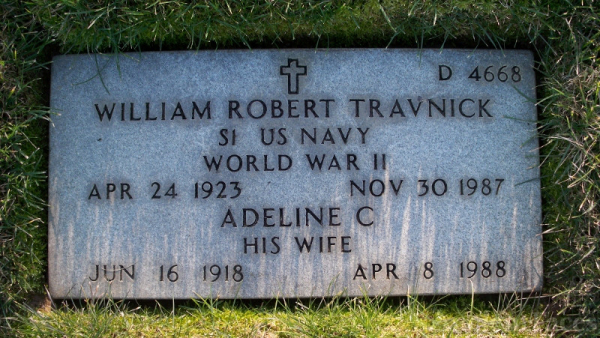 William Robert Travnicek Gravesite